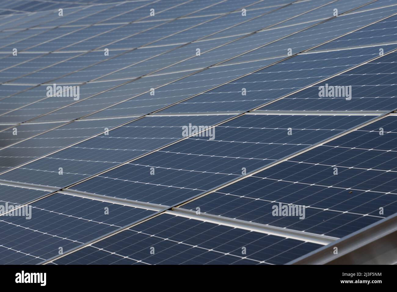 Solar panels array for green energy background Stock Photo - Alamy