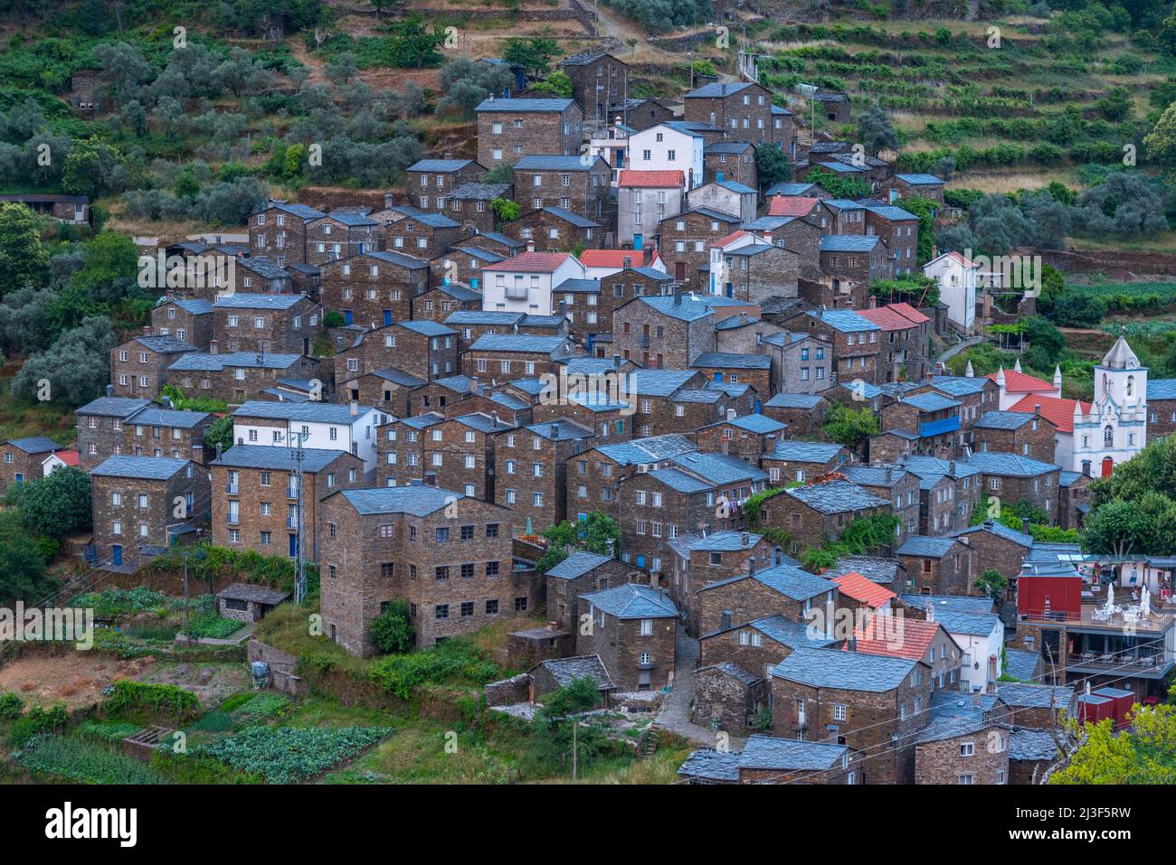 Panorama of Piodao village in Portugal Stock Photo - Alamy