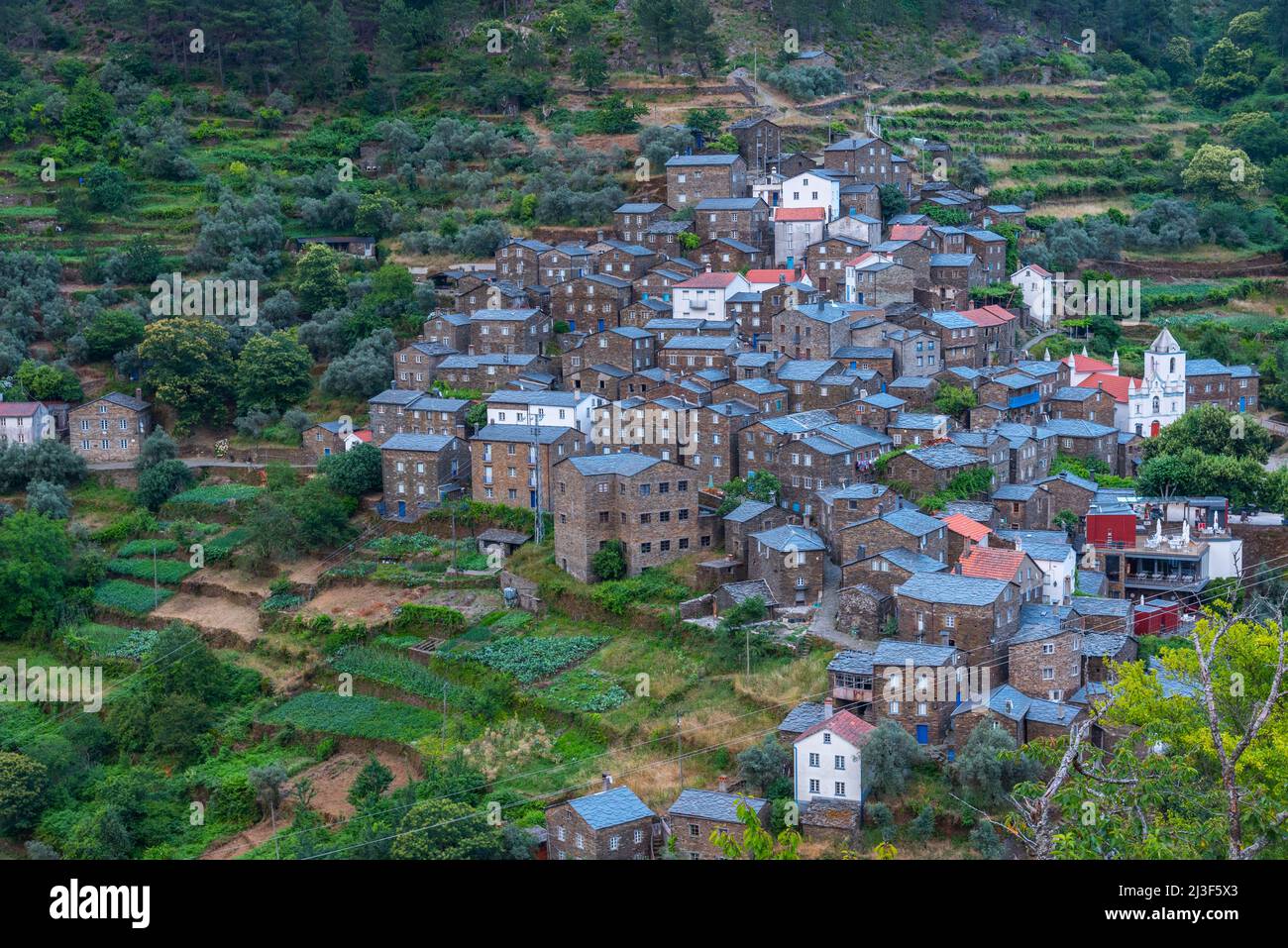 Panorama of Piodao village in Portugal Stock Photo - Alamy