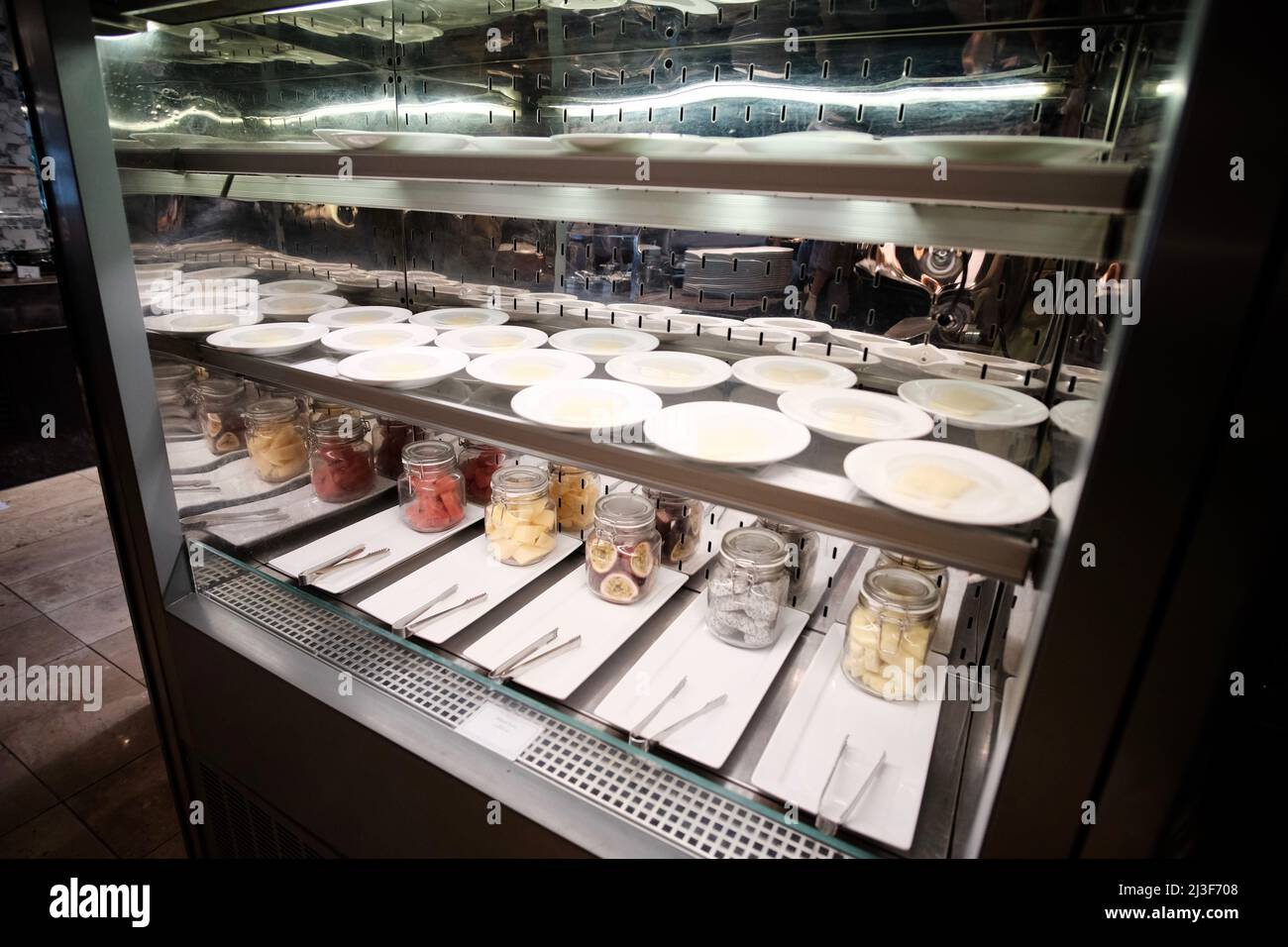 Lunch Buffet Serving Line at J W Marriott Cafe JW Marriott Hotel, 4 ...