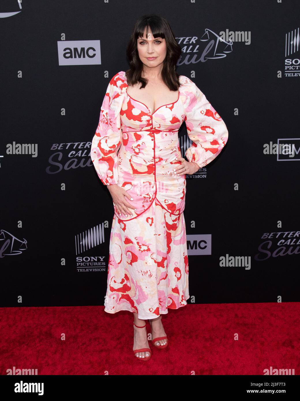 Los Angeles, California, USA. 07th Apr, 2022. Julie Ann Emery. Premiere ...