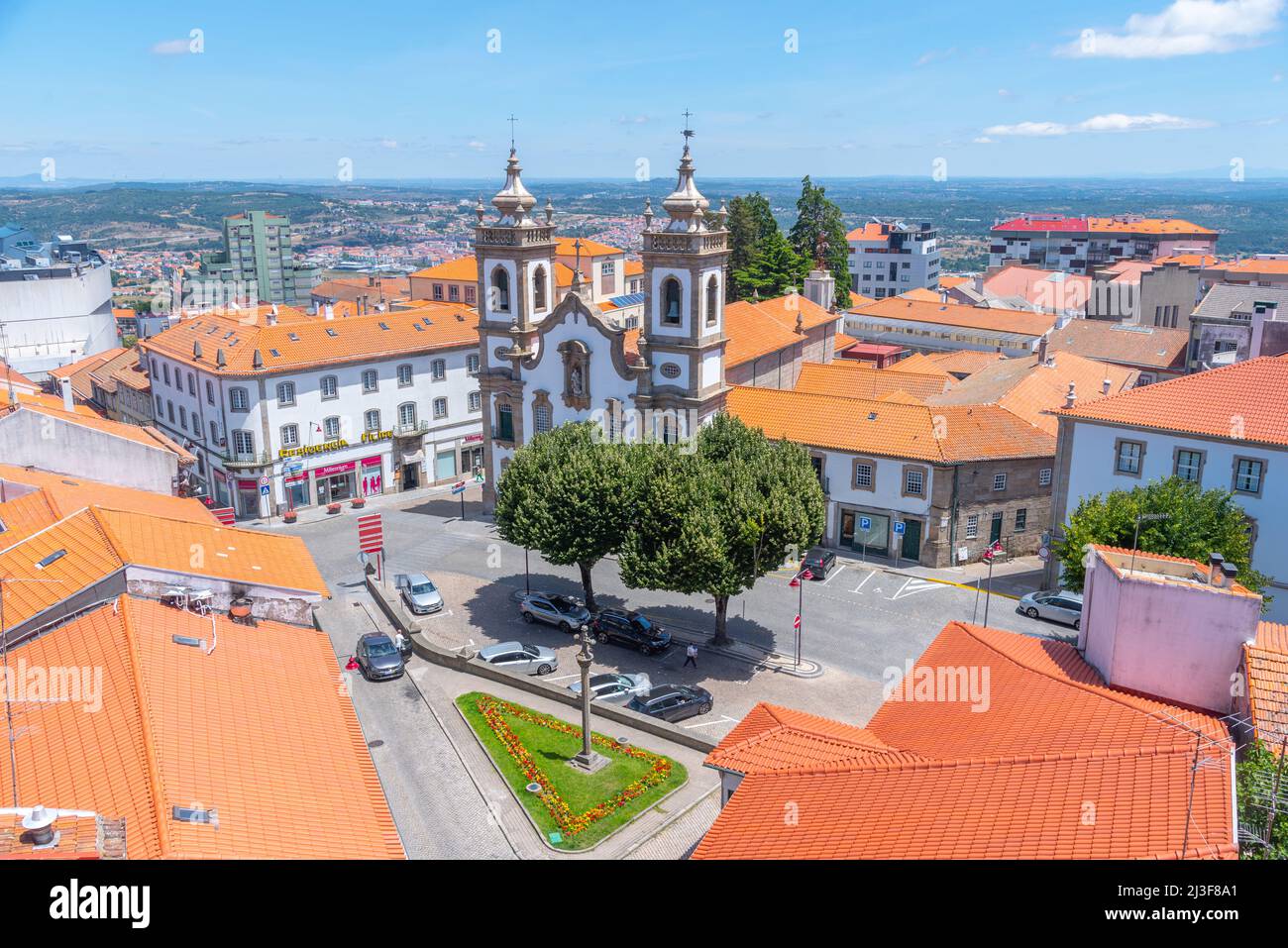 Church of Mercy in Guarda town in Portugal Stock Photo - Alamy