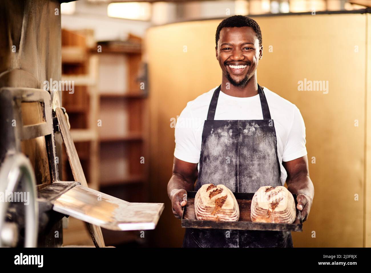 Baker african american male hi-res stock photography and images - Alamy