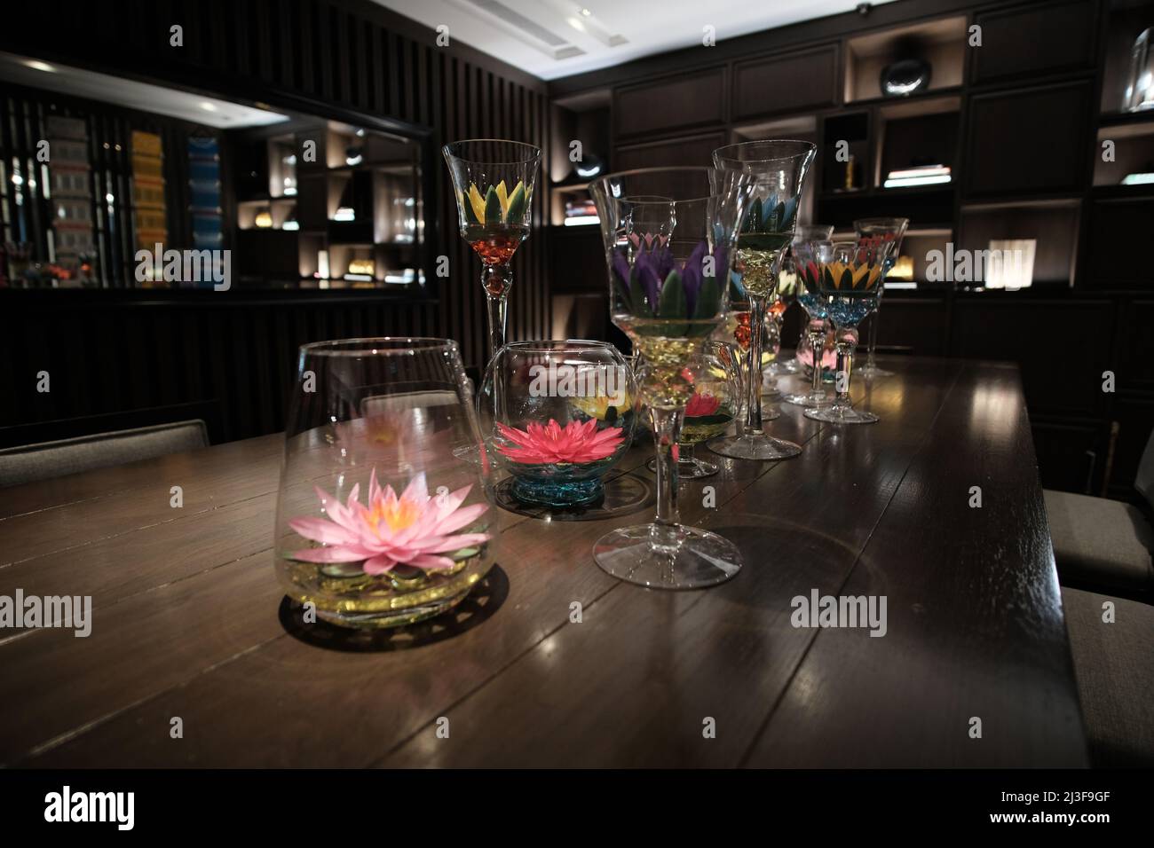 Songkran Decorations JW Marriott Lobby Bangkok Thailand April 2022 ...