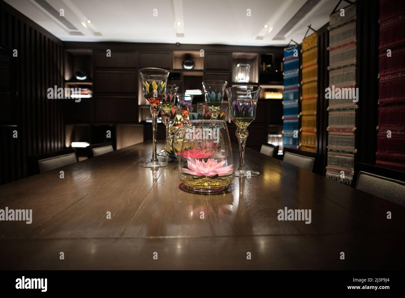 Songkran Decorations JW Marriott Lobby Bangkok Thailand April 2022 ...