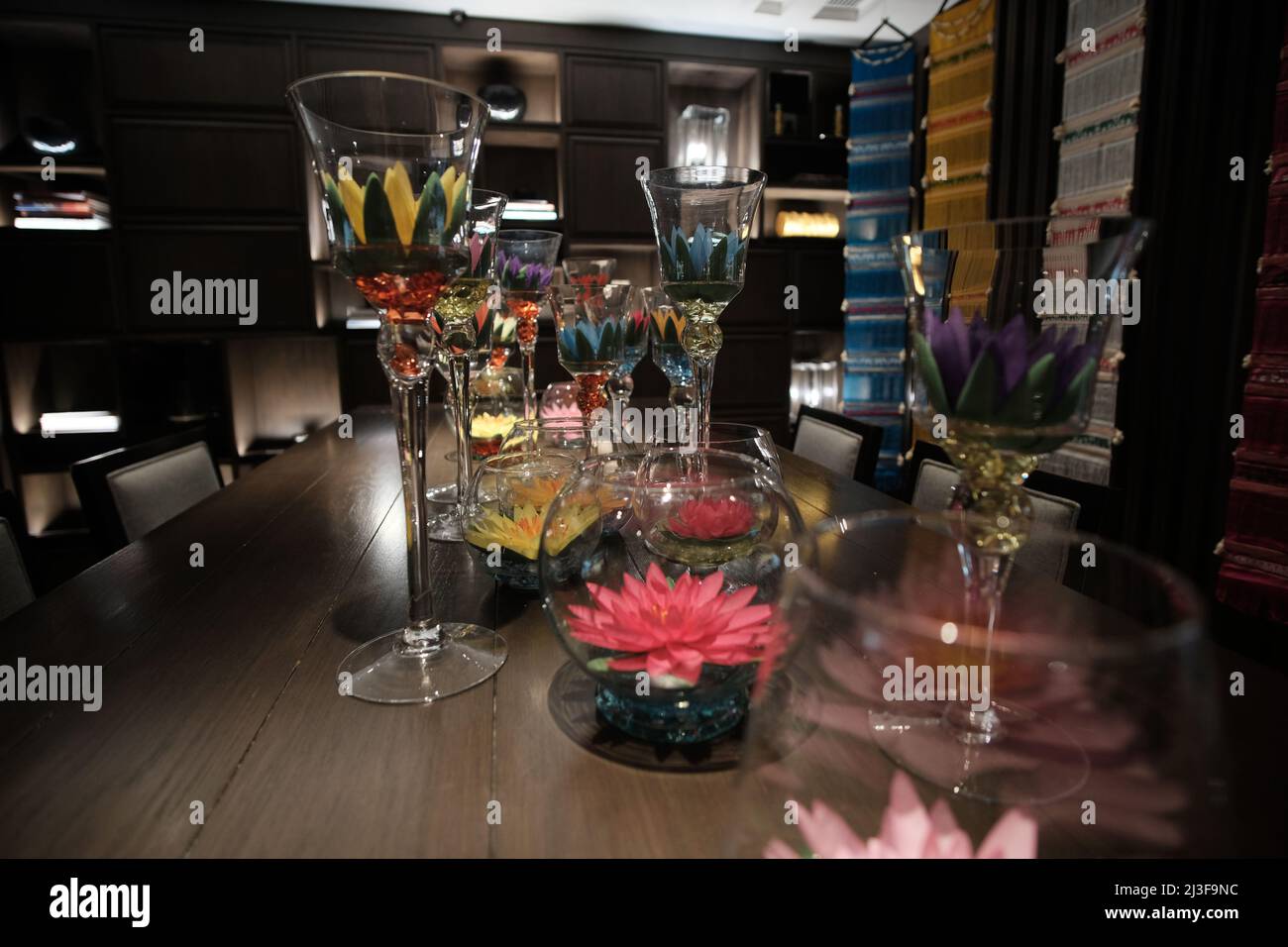 Songkran Decorations JW Marriott Lobby Bangkok Thailand April 2022 ...