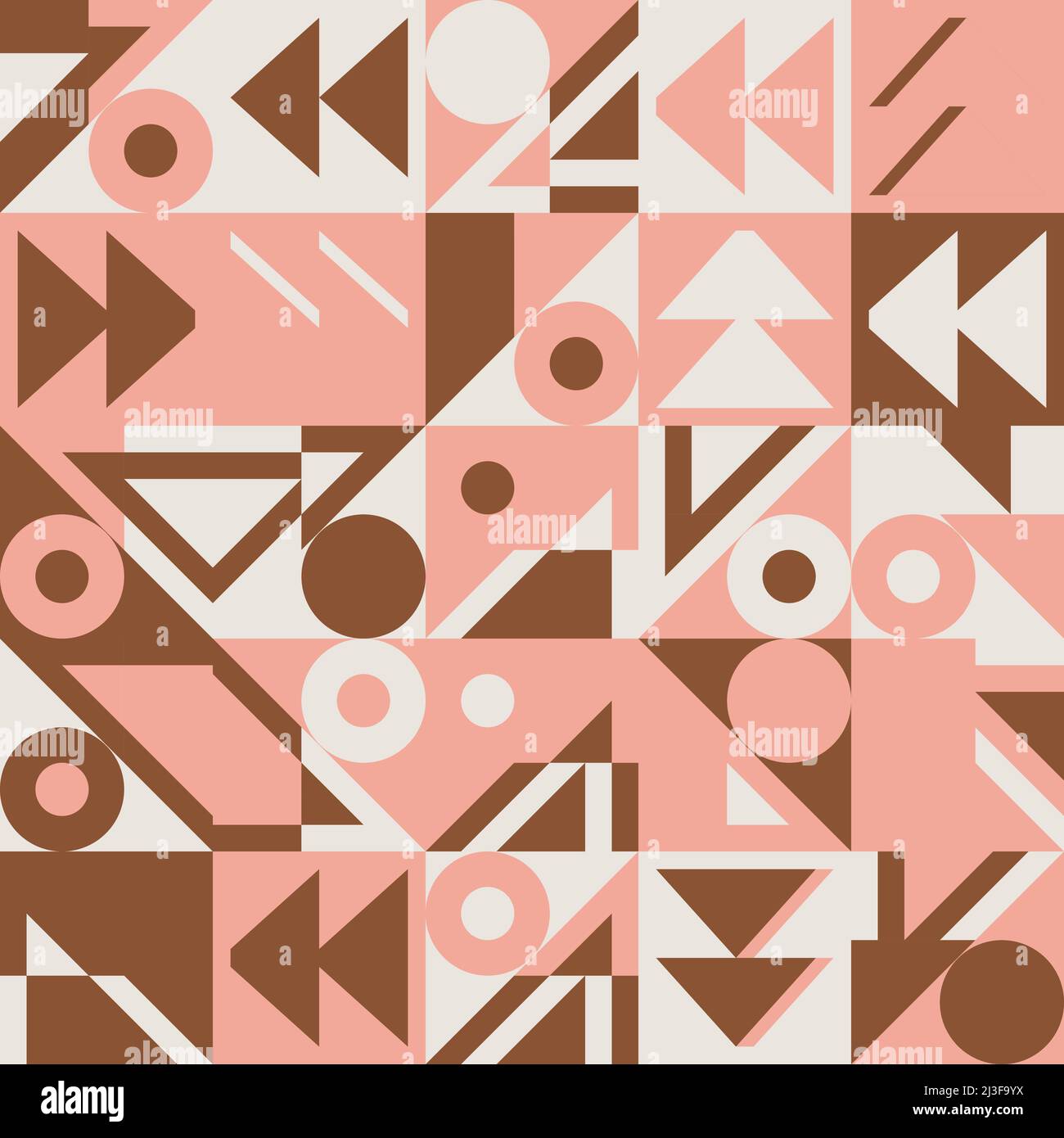 Seamless abstract vector pattern artwork made with repetitive geometry ...