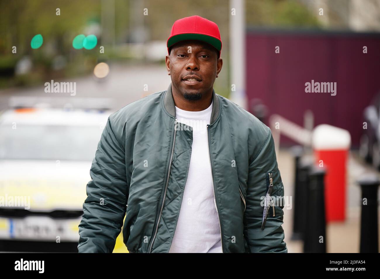 Grime artist Dizzee Rascal, real name Dylan Kwabena Mills, arrives at ...