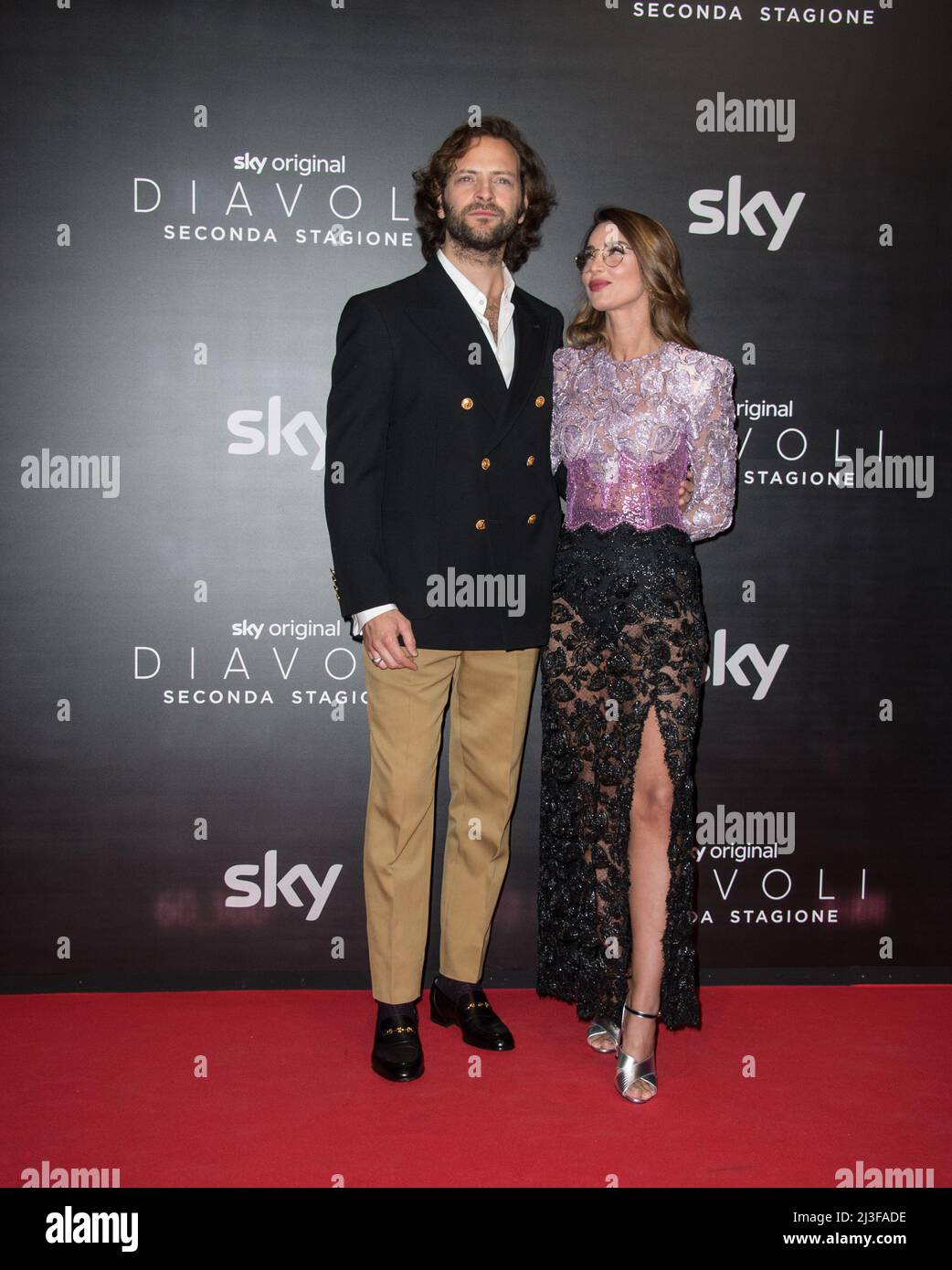 Alessandro Borghi , Irene Forti Premiere Of The Financial Thriller ...