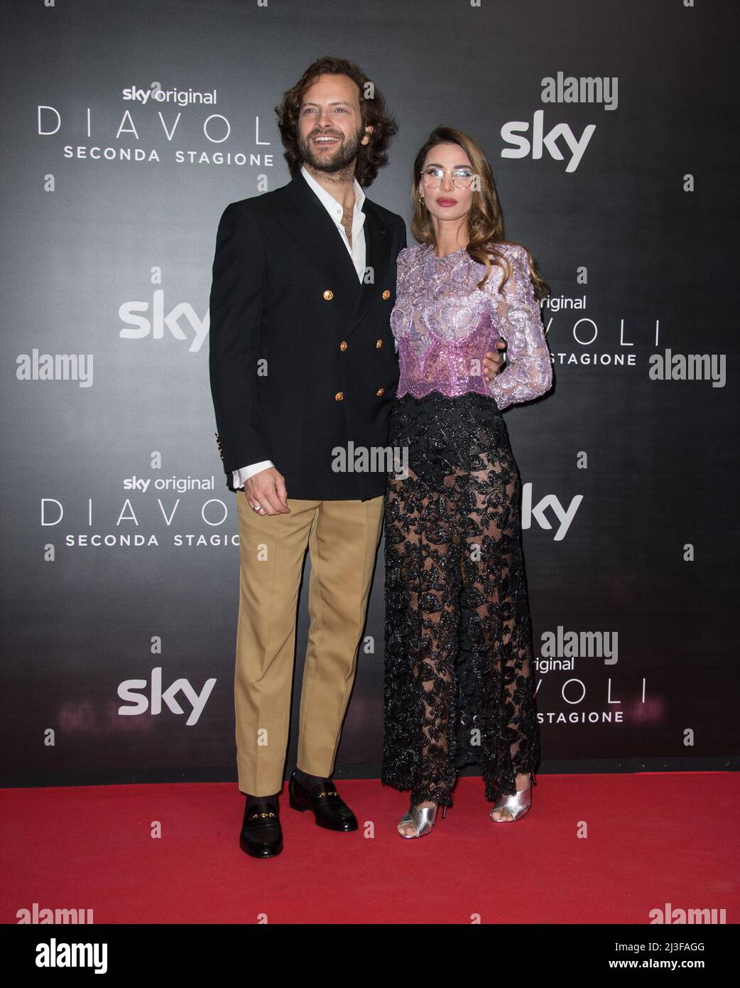 Alessandro Borghi , Irene Forti Premiere Of The Financial Thriller ...