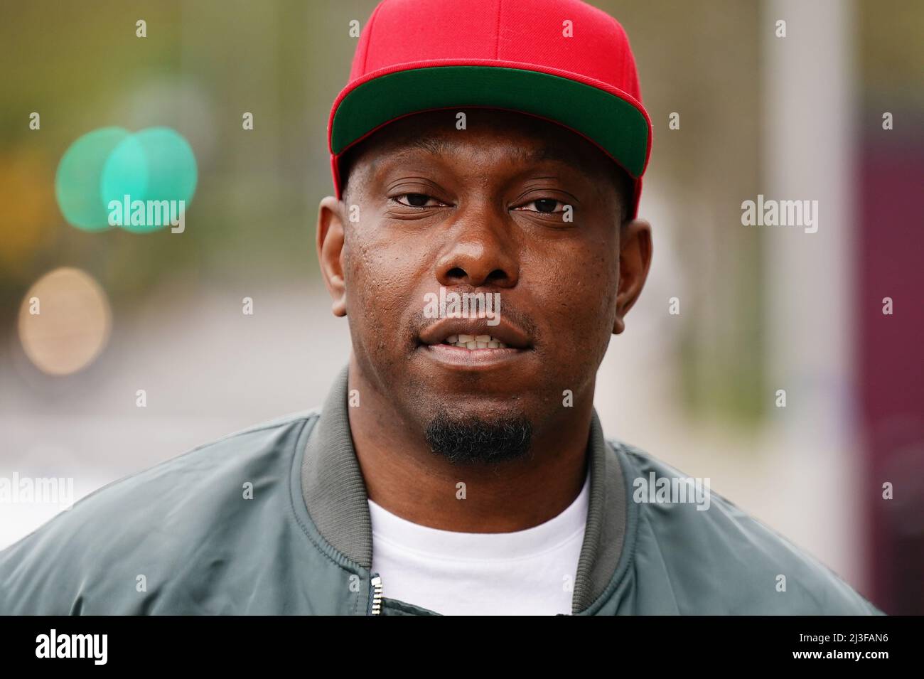 Grime artist Dizzee Rascal, real name Dylan Kwabena Mills, arrives at ...