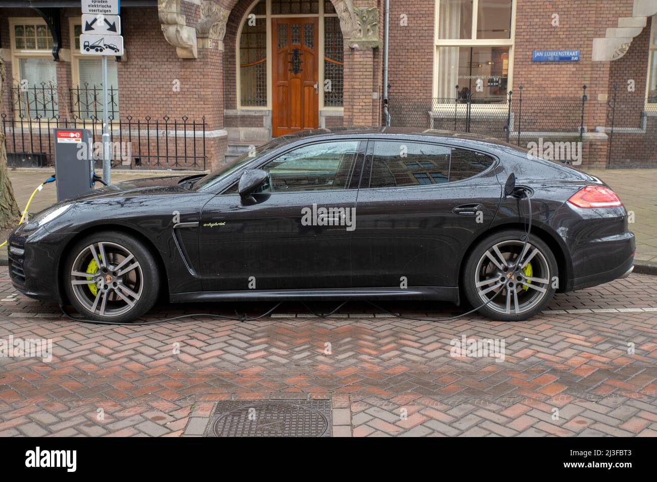 Side View Of A Porsche Panamera At Amsterdam The Netherlands 6-4-2022 ...