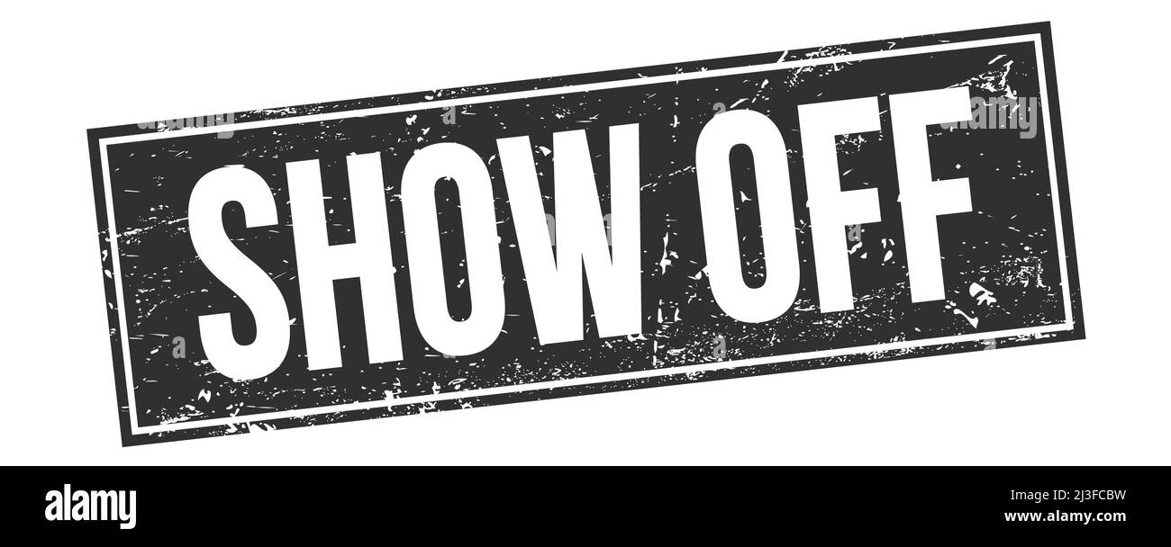 Show off text hi-res stock photography and images - Alamy