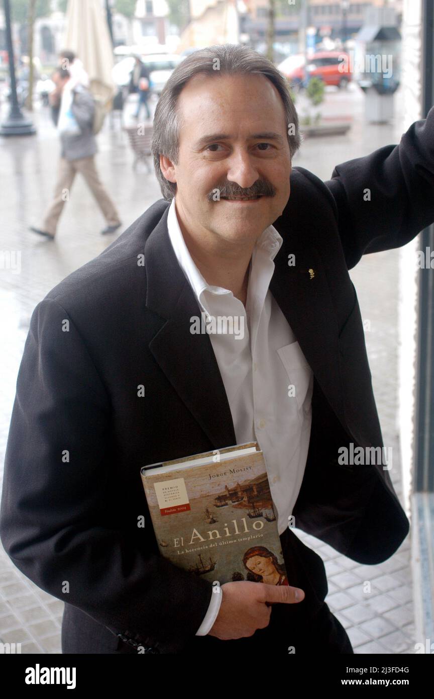 Jorge Molist, Spanish writer Stock Photo - Alamy