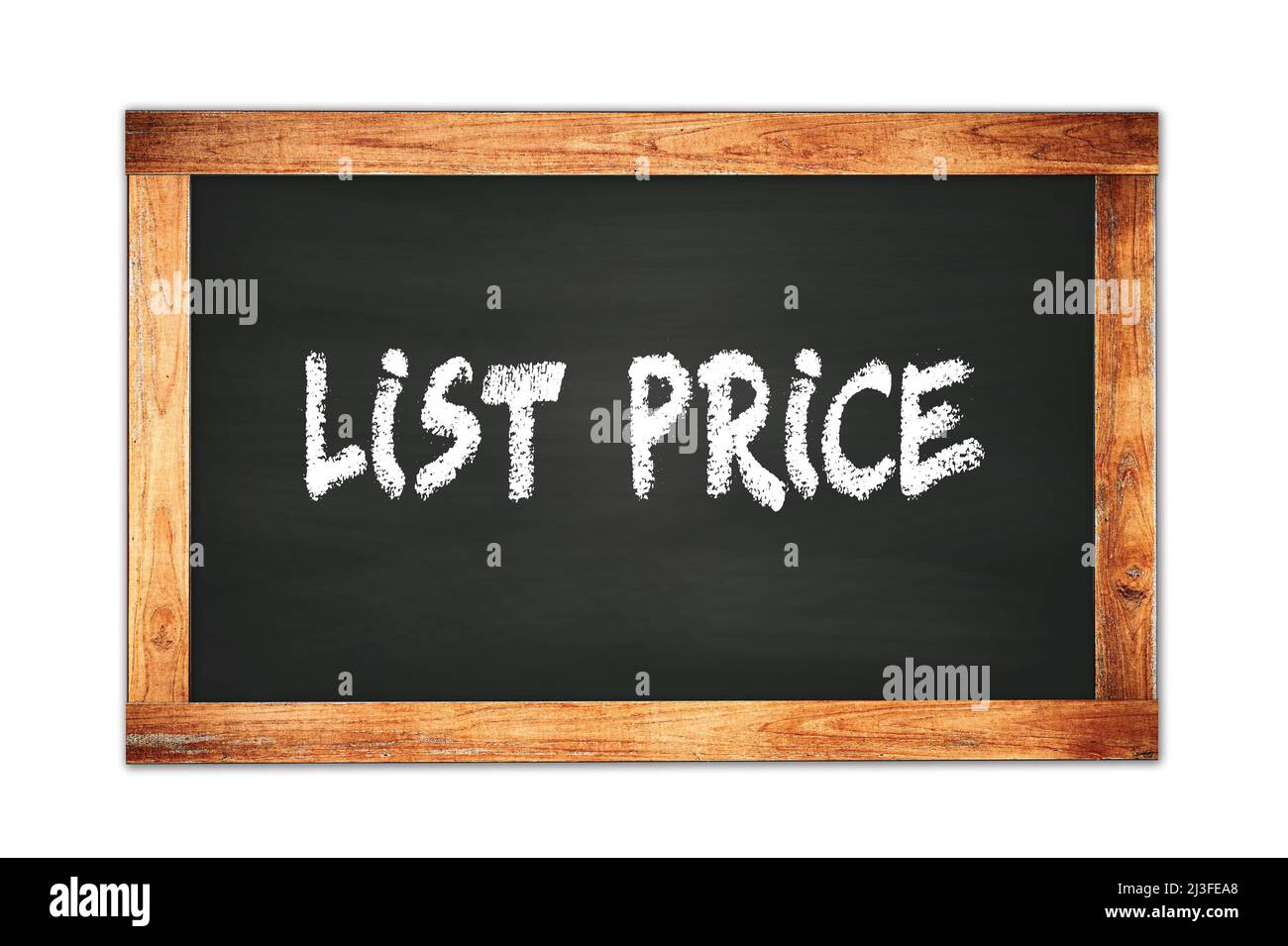 Price list blackboard hi-res stock photography and images - Alamy