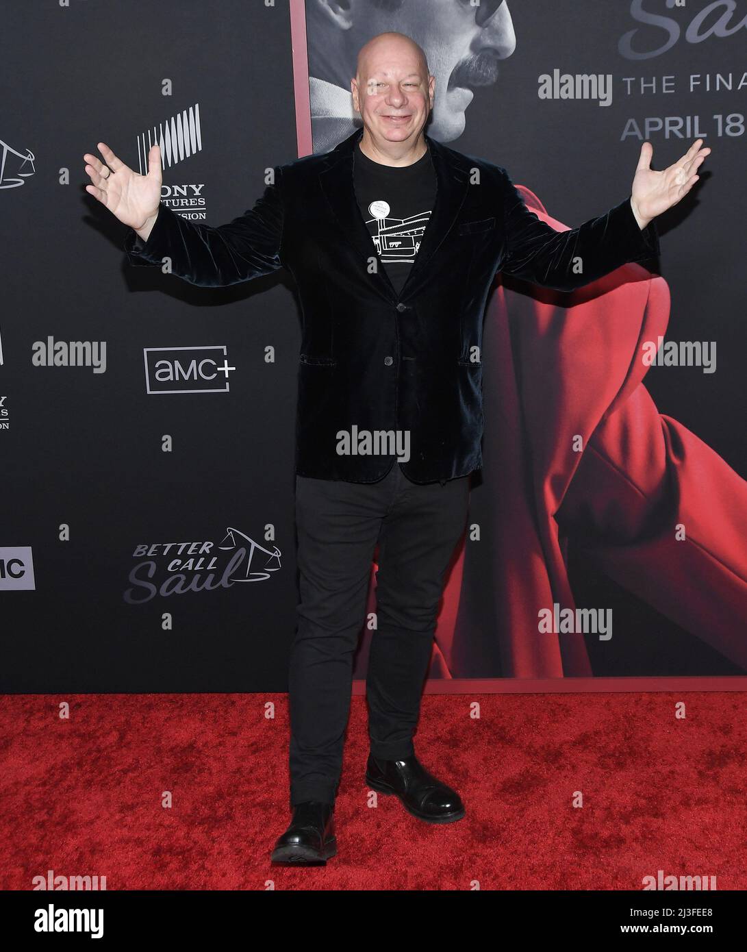 Jeff Ross at the Premiere of AMC's BETTER CALL SAUL Sixth and Final ...
