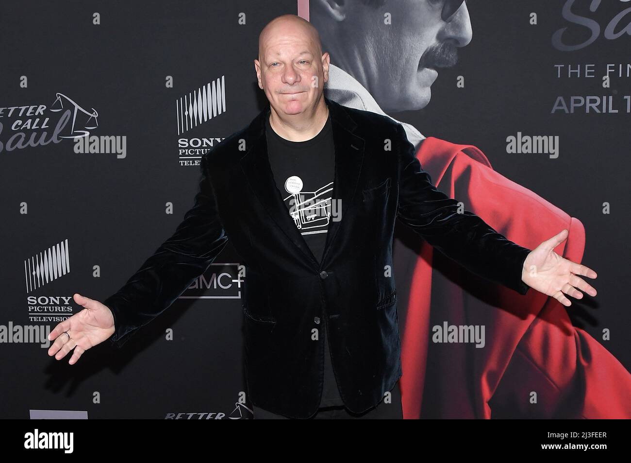Jeff Ross at the Premiere of AMC's BETTER CALL SAUL Sixth and Final ...
