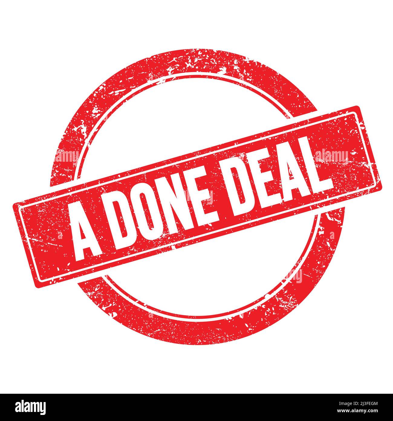 A done deal stamp Cut Out Stock Images & Pictures - Alamy