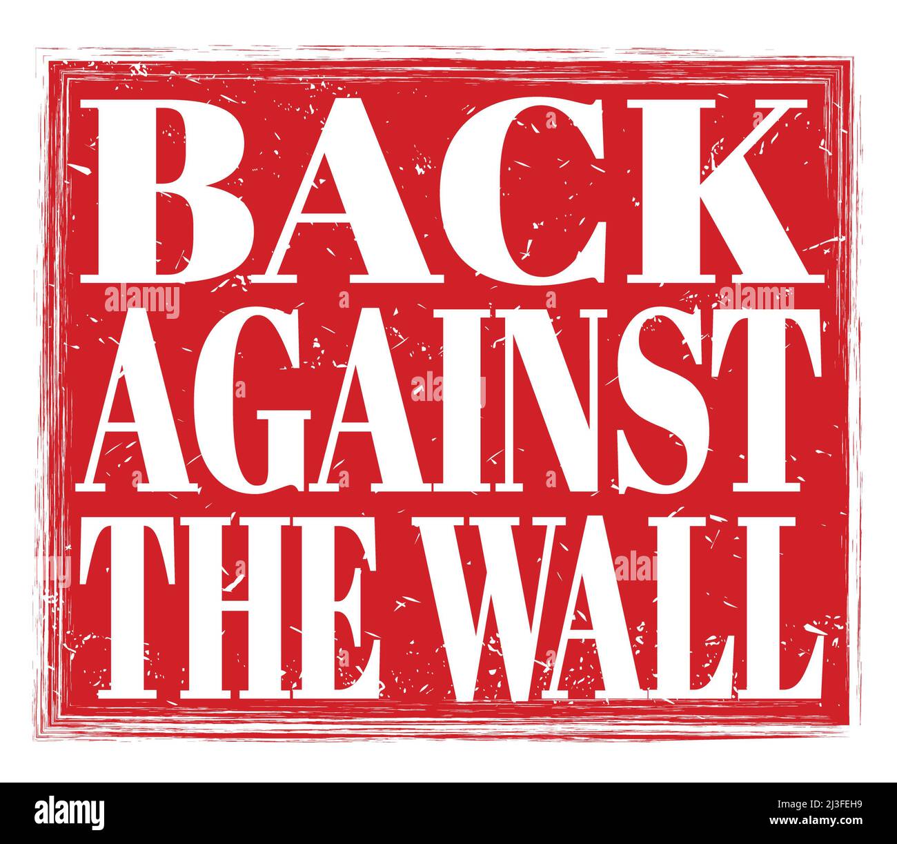 Against the wall Cut Out Stock Images & Pictures - Alamy