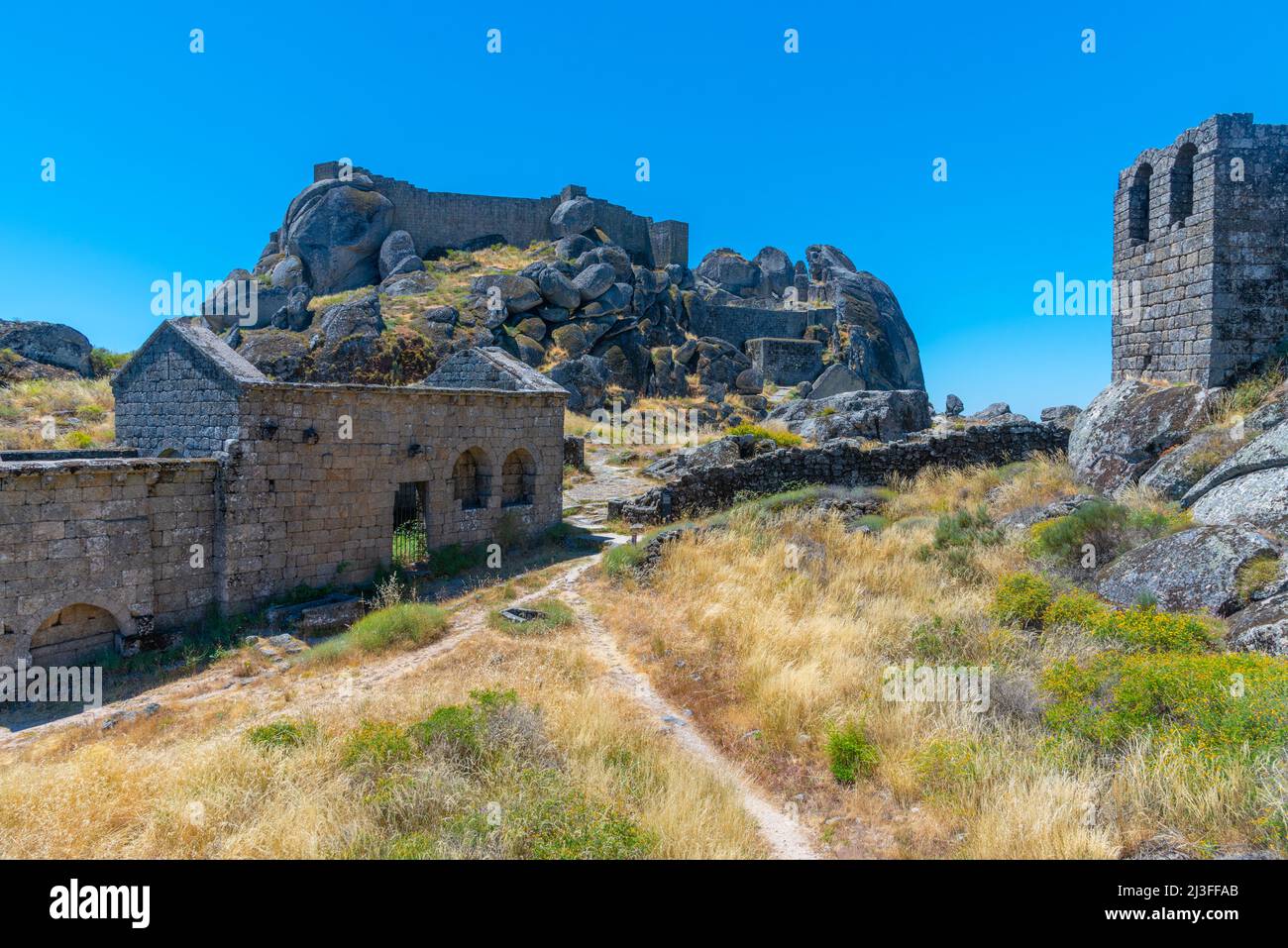 Monsanto historic castle stone hi-res stock photography and images - Alamy