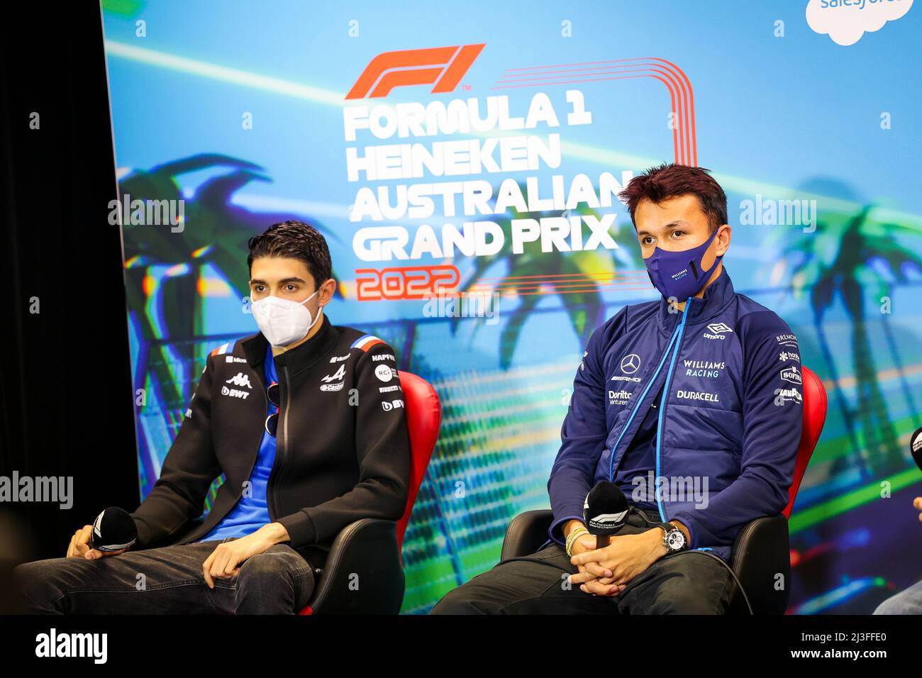 Melbourne, Australia. 8th Apr, 2022. #31 Esteban Ocon (FRA, BWT Alpine ...