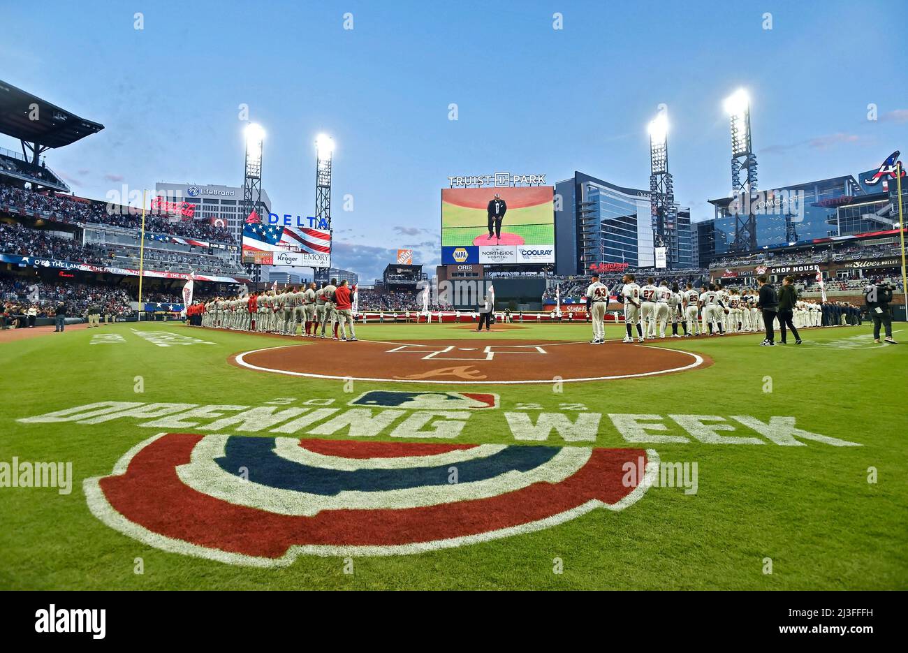 Mlb players national anthem hi-res stock photography and images - Alamy