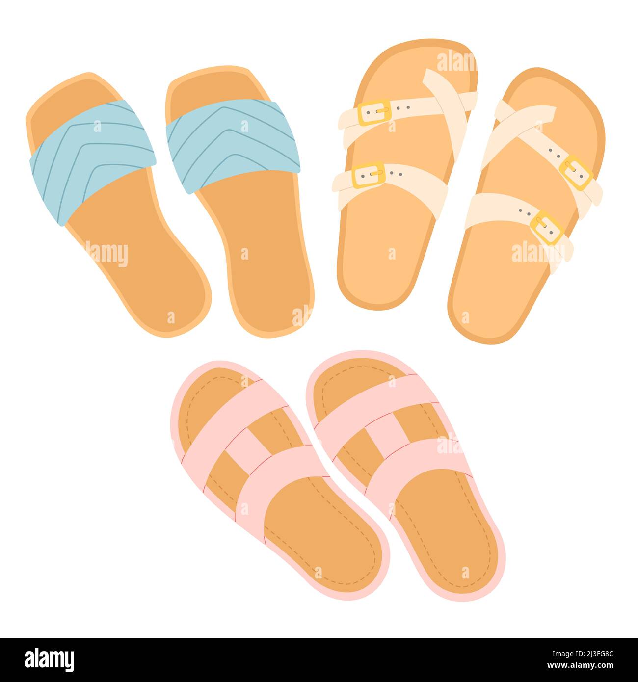 Beach from above view Stock Vector Images - Alamy