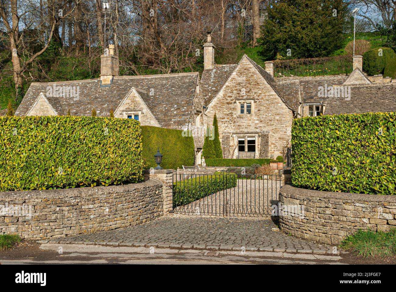Stone English Country Manor