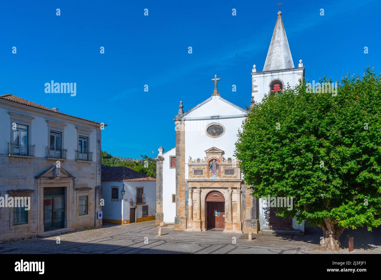 Santa maria church in obidos hi-res stock photography and images - Alamy