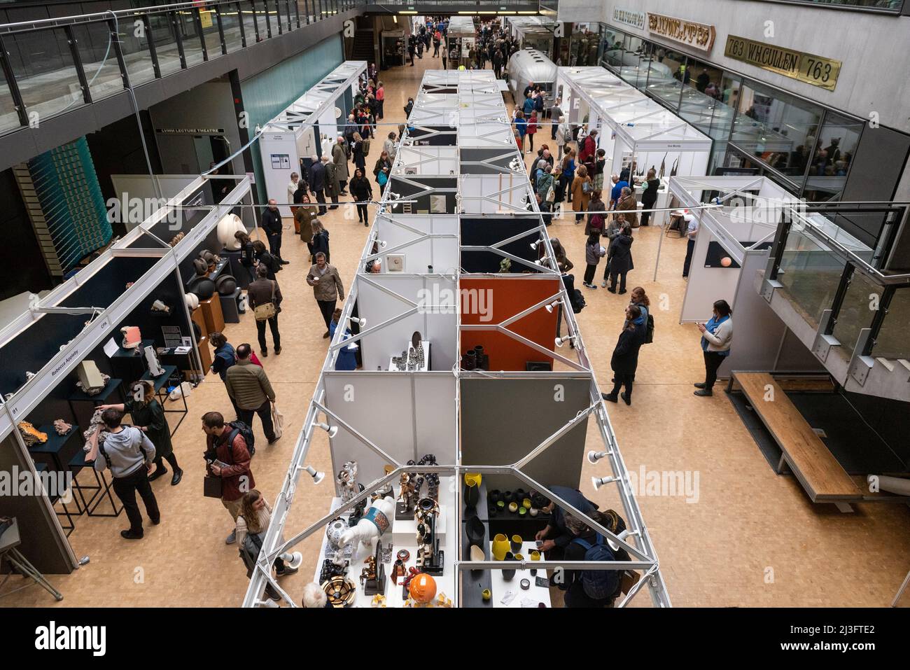London, UK. 8th Apr, 2022. General view of stands on the opening day of ...