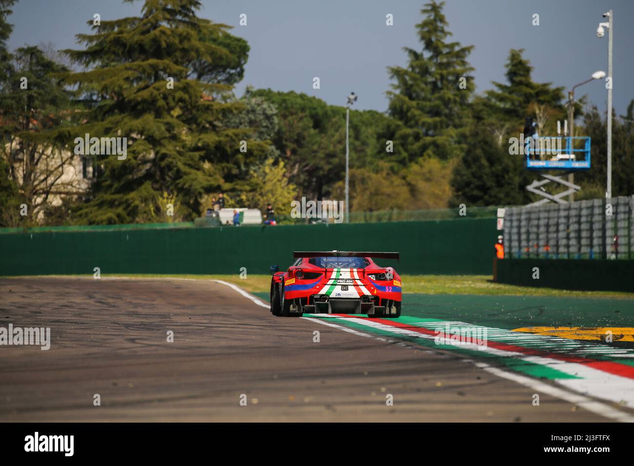Autodromo Enzo e Dino Ferrari, Imola, Italy, April 2022, #52 AF CORSE ...