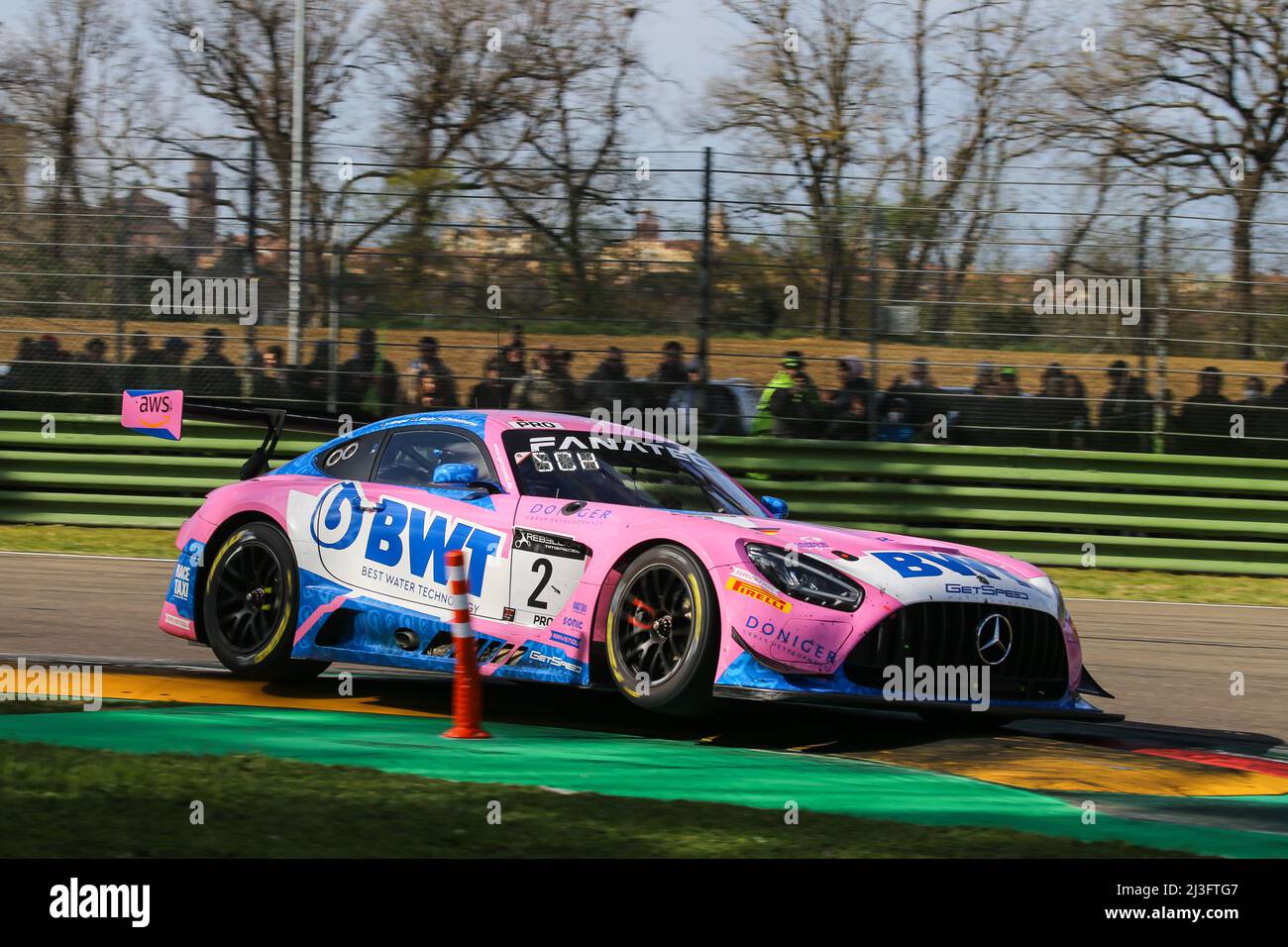 Autodromo Enzo e Dino Ferrari, Imola, Italy, April 2022, #2 AMG ...