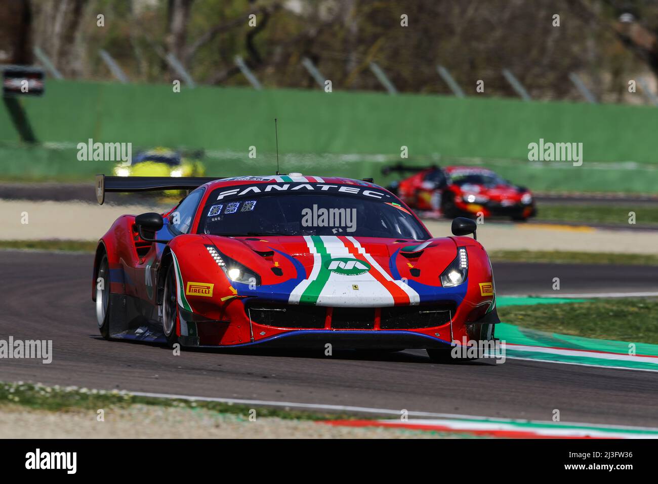 Autodromo Enzo e Dino Ferrari, Imola, Italy, April 2022, #52 AF CORSE ...