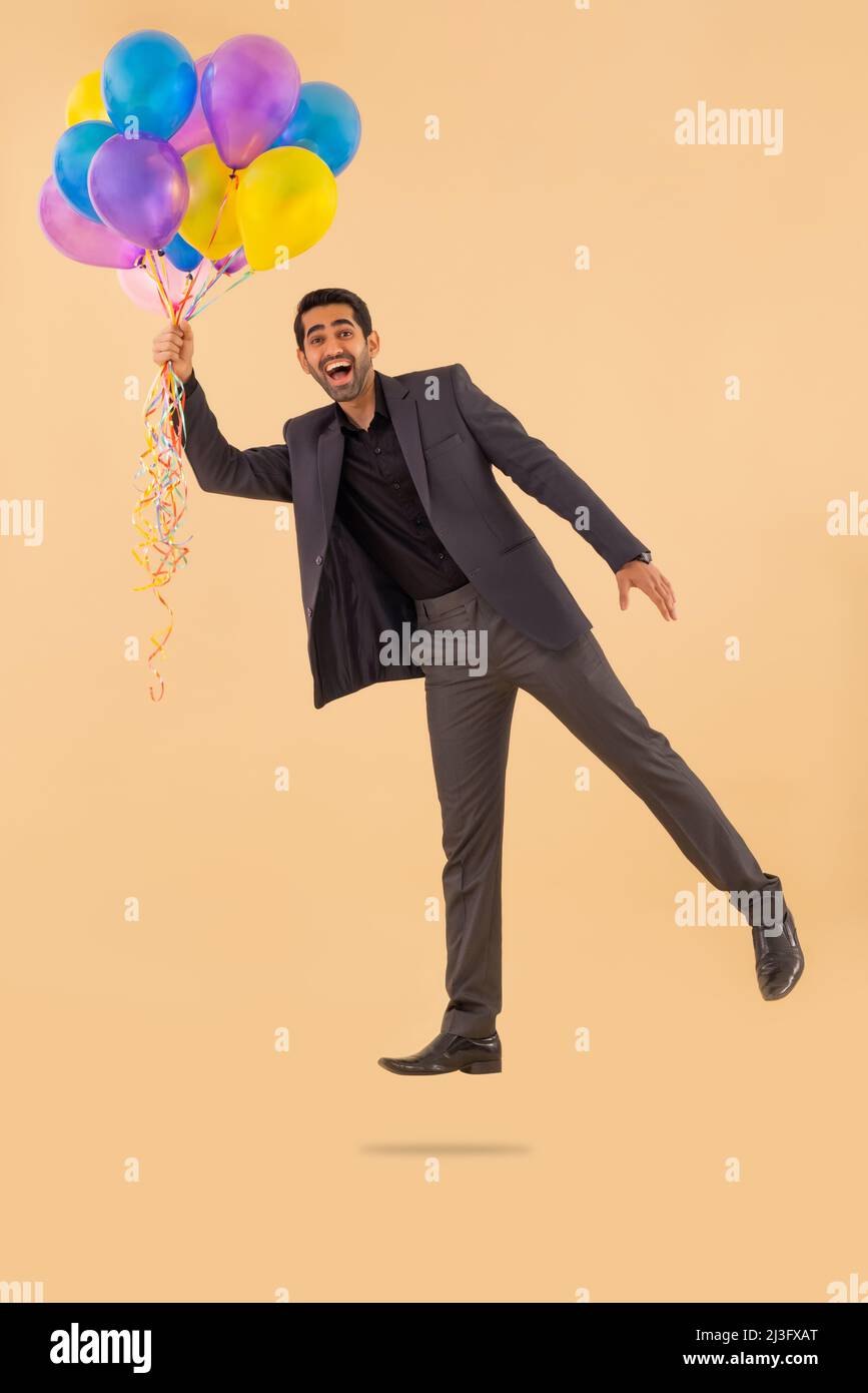 Flying beard hi-res stock photography and images - Alamy