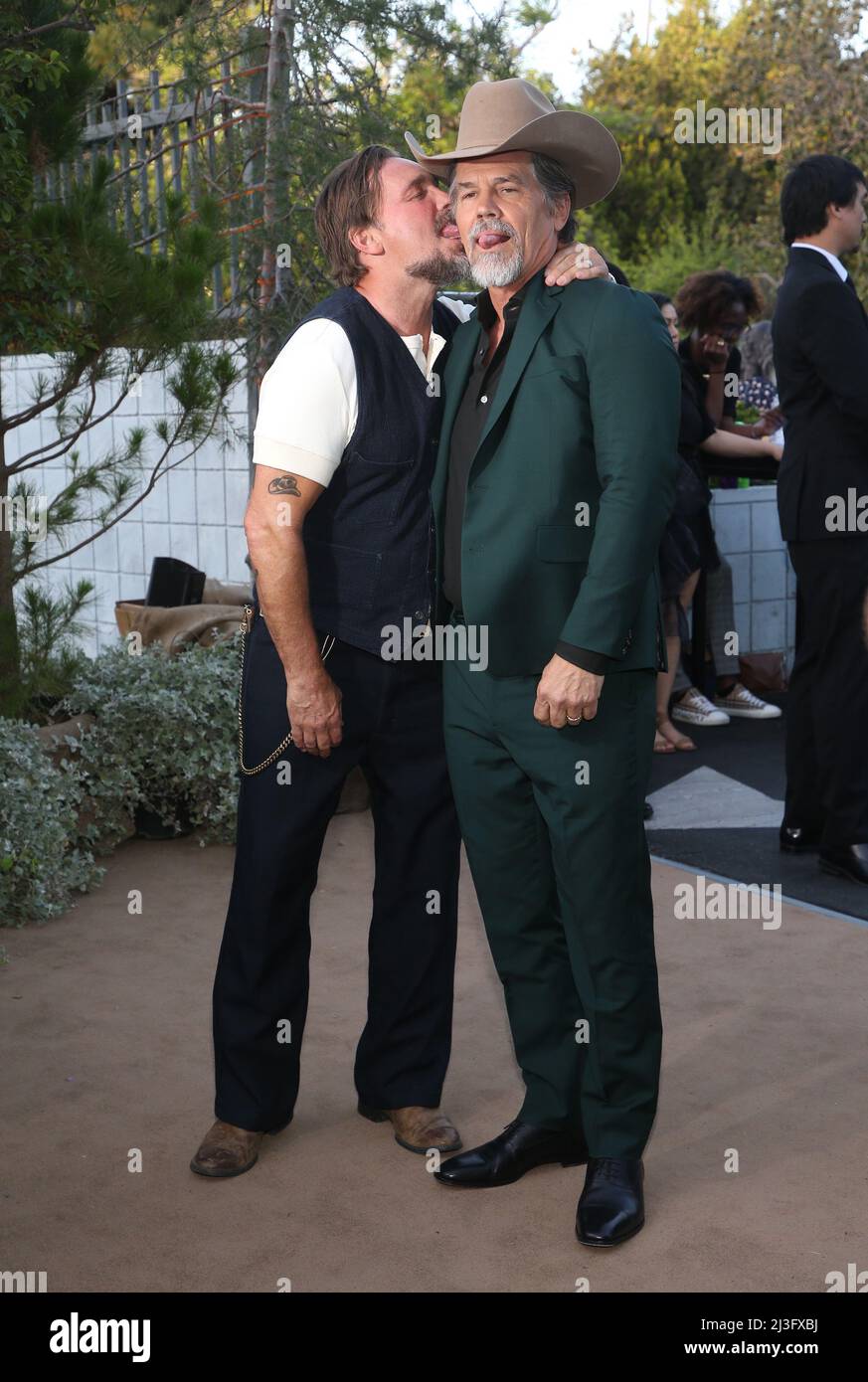 LOS ANGELES, CA - APRIL 7 - Brian Bowen Smith, Josh Brolin, at Prime ...