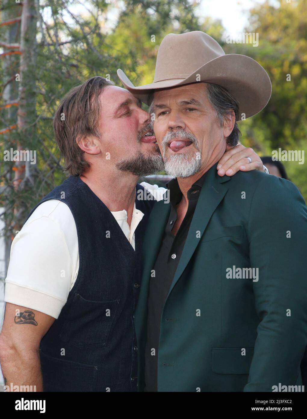 LOS ANGELES, CA - APRIL 7 - Brian Bowen Smith, Josh Brolin, at Prime ...