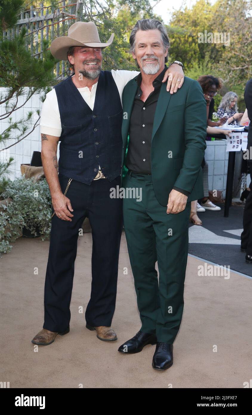 LOS ANGELES, CA - APRIL 7 - Brian Bowen Smith, Josh Brolin, at Prime ...