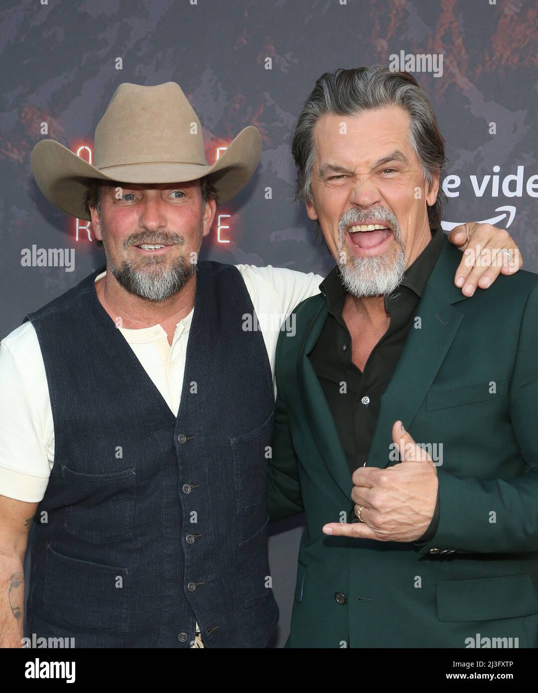 LOS ANGELES, CA - APRIL 7 - Brian Bowen Smith, Josh Brolin, at Prime ...