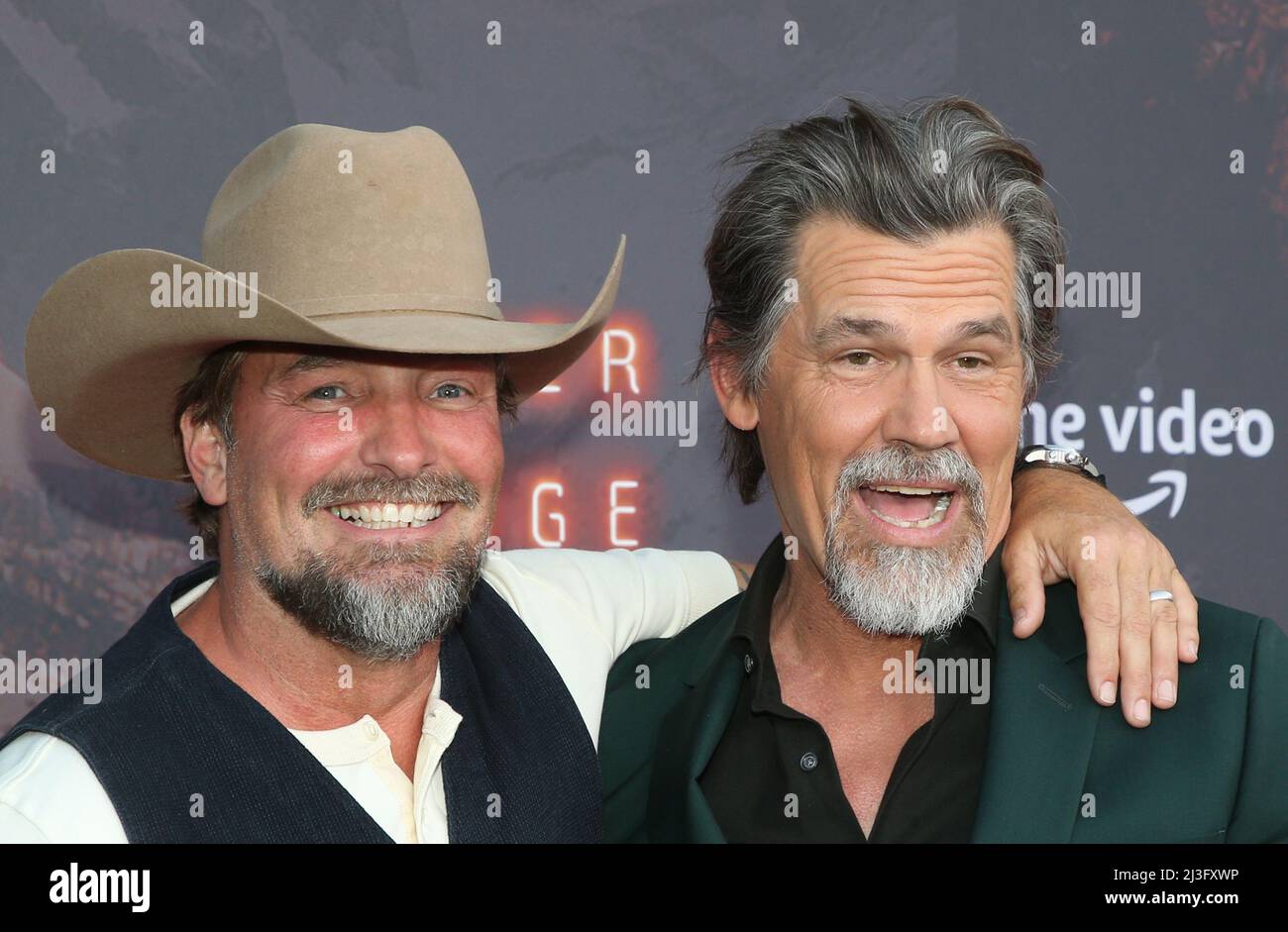LOS ANGELES, CA - APRIL 7 - Brian Bowen Smith, Josh Brolin, at Prime ...