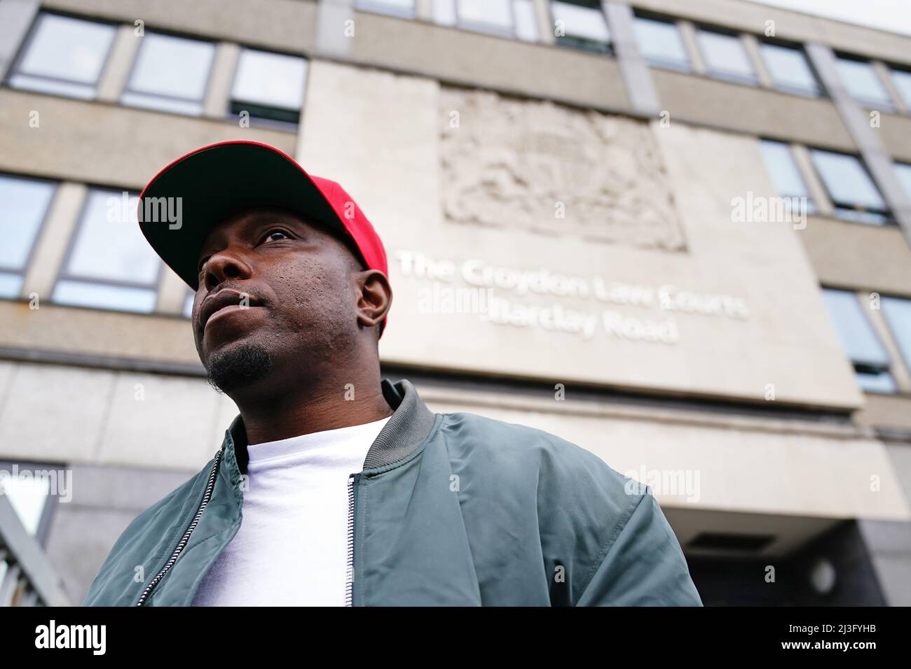 Grime artist Dizzee Rascal, real name Dylan Kwabena Mills, leaves ...