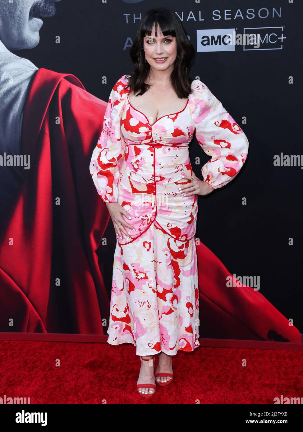 HOLLYWOOD, LOS ANGELES, CALIFORNIA, USA - APRIL 07: Julie Ann Emery ...