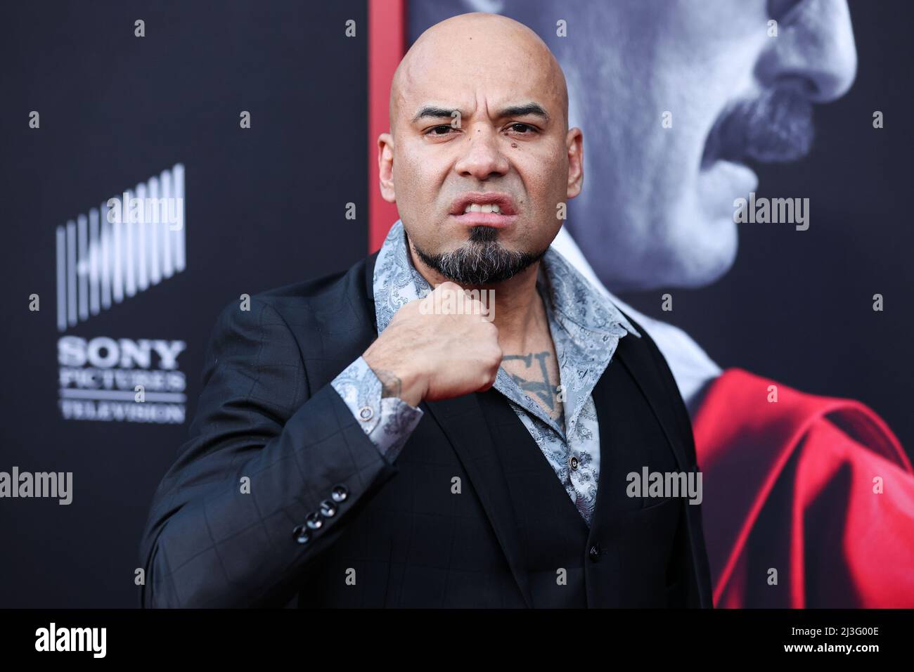 HOLLYWOOD, LOS ANGELES, CALIFORNIA, USA - APRIL 07: Luis Moncada ...