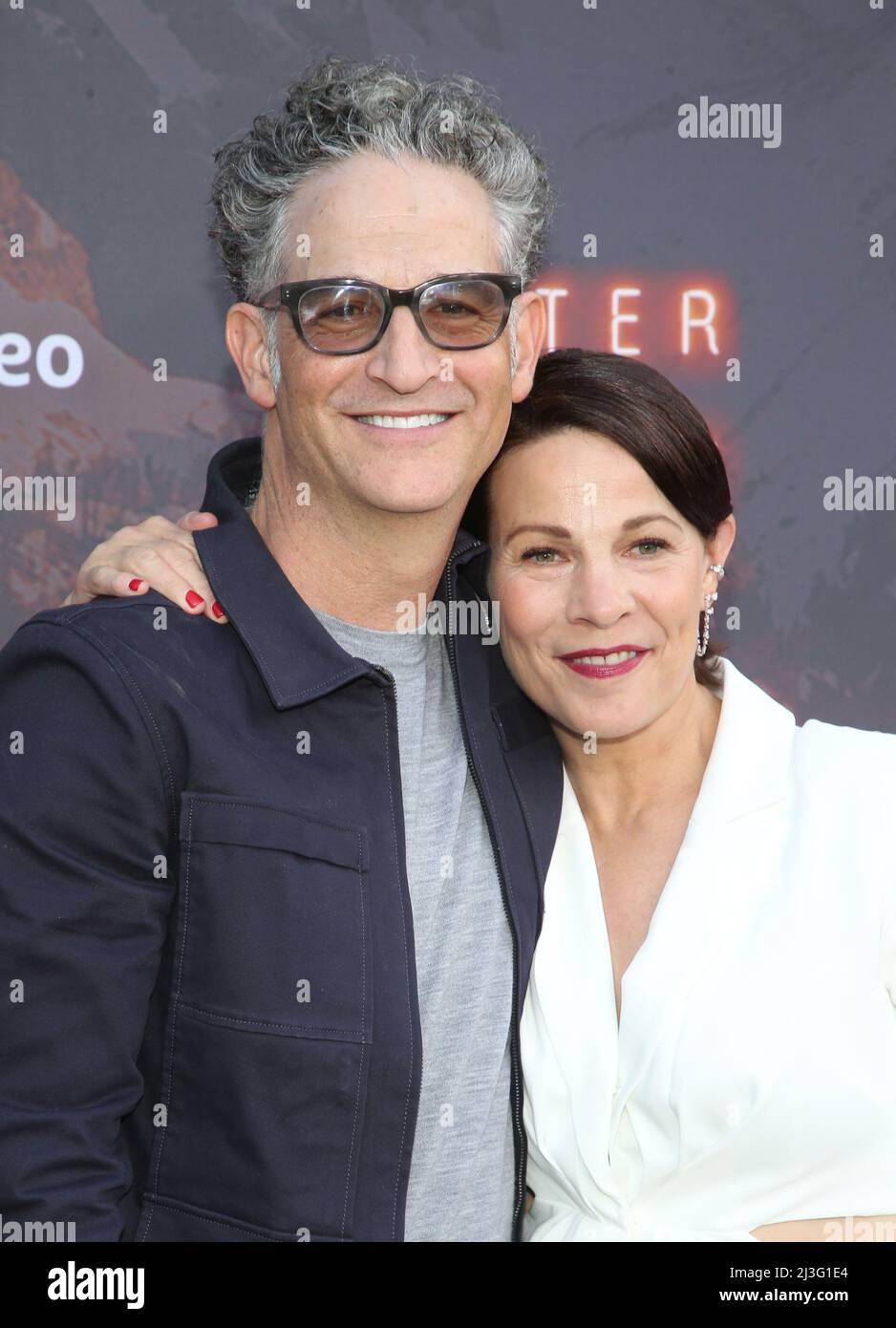 LOS ANGELES, CA - APRIL 7 - :Lili Taylor, Lawrence Trilling, at Prime ...