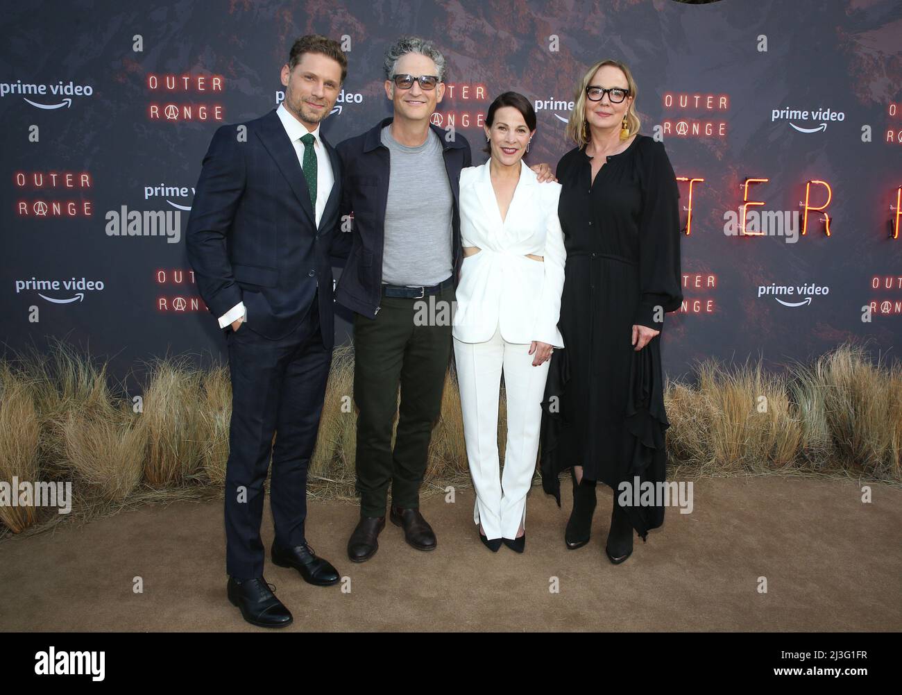 LOS ANGELES, CA - APRIL 7 - :Lili Taylor, Robin Sweet, Matt Lauria ...