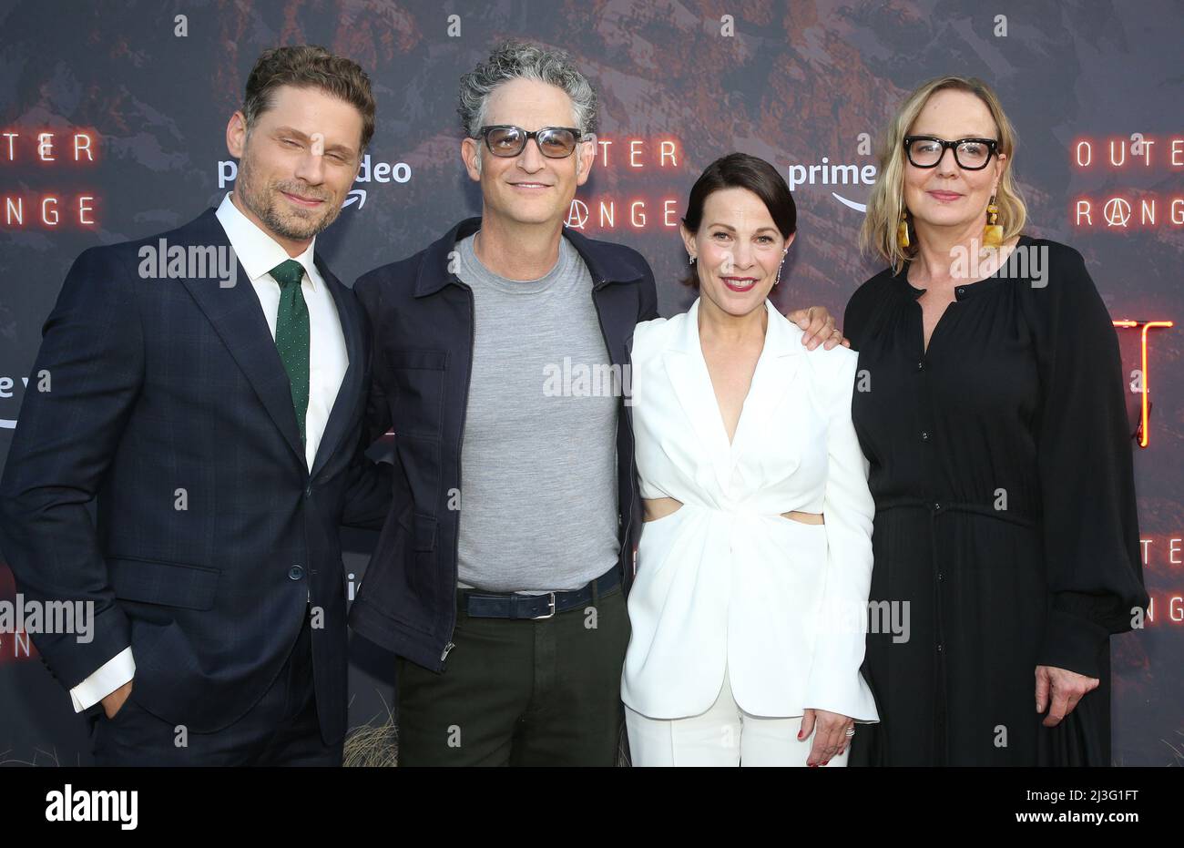 LOS ANGELES, CA - APRIL 7 - :Lili Taylor, Robin Sweet, Matt Lauria ...
