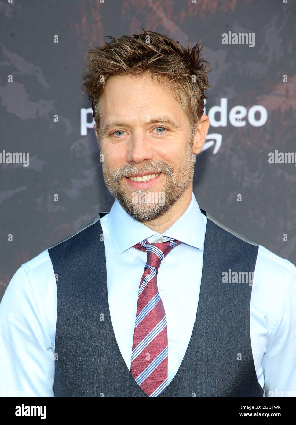 LOS ANGELES, CA - APRIL 7 - Shaun Sipos, at Prime Video's Outer Range ...
