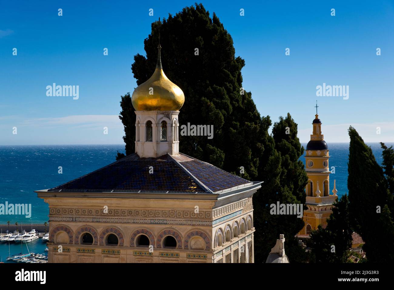 Cimetiere du Trabuquet, Menton, French Riviera, France Stock Photo - Alamy