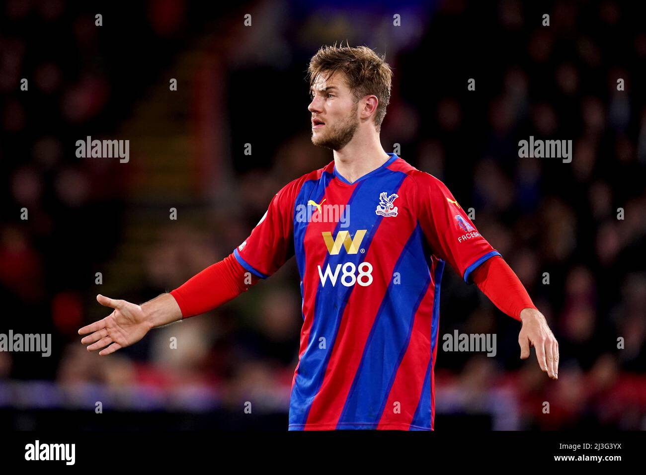 Crystal Palace's Joachim Andersen during the Premier League match at ...