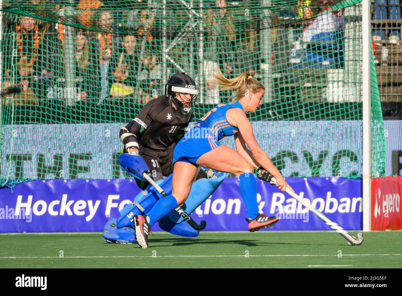 AMSTELVEEN, 03-04-2022, Wagener Stadion, FIH Pro League Women 2021-2022 ...