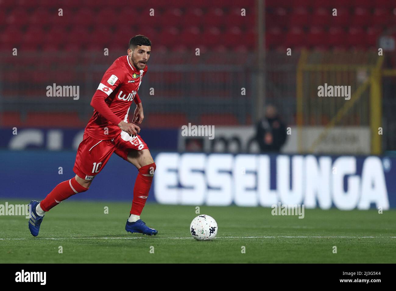 Stadio Brianteo, Monza (MB), Italy, April 06, 2022, Mattia Valoti (AC ...